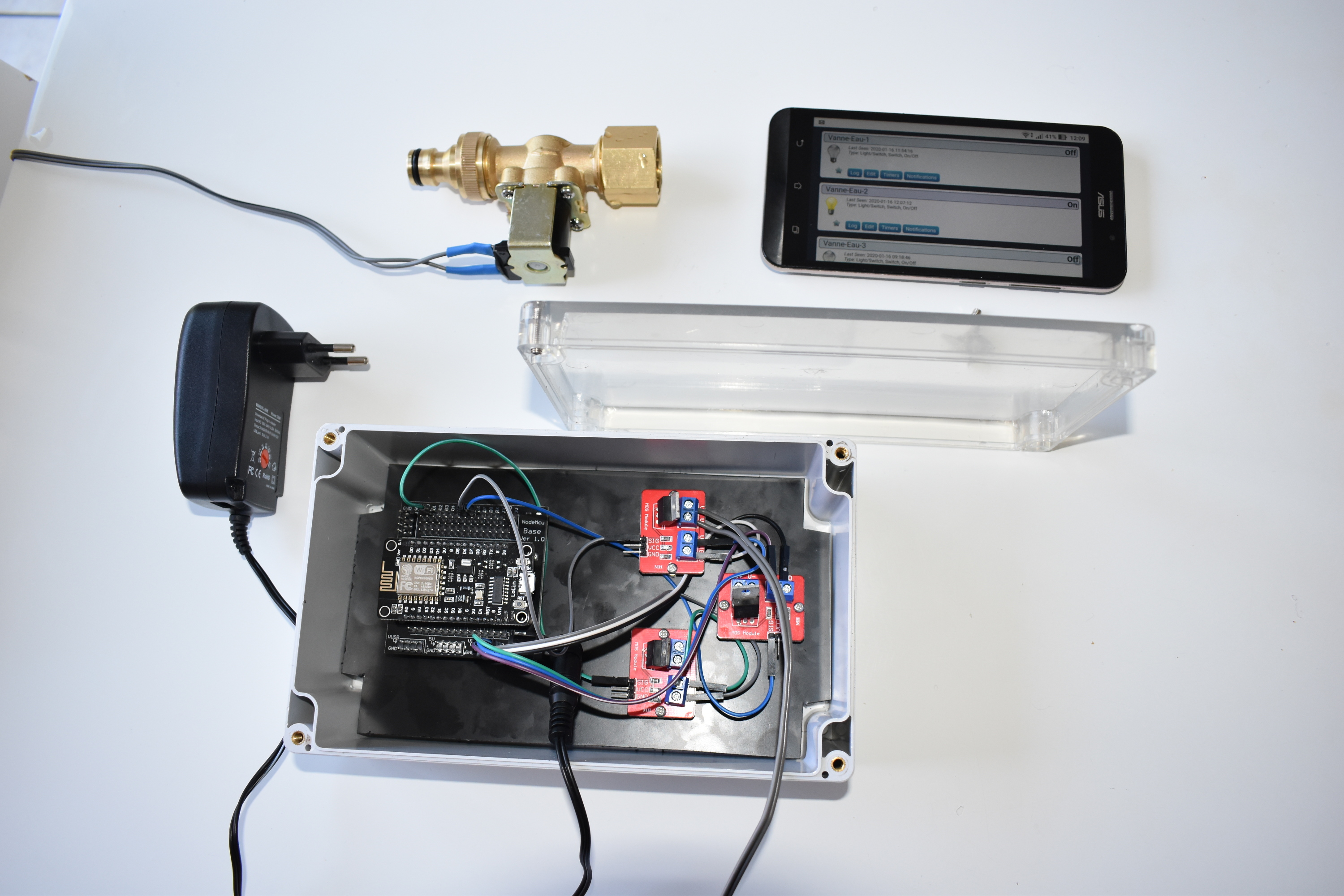 tutoriel - Contrôler une électrovanne avec Domoticz et Arduino ESP8266 tutoriel - Contrôler une électrovanne avec Domoticz et Arduino ESP8266